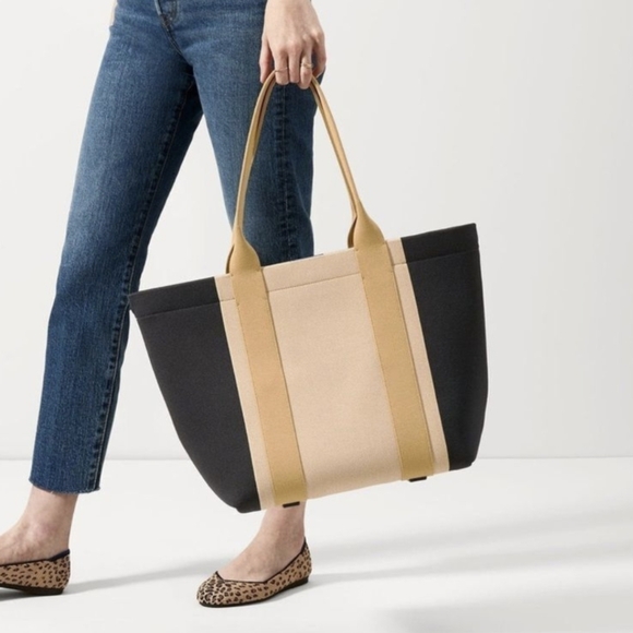 Rothy's | Bags | Rothys The Essential Tote In Ink And Ivory | Poshmark